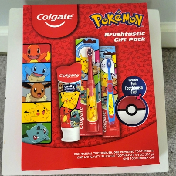 colgate | Other | Colgate Pokmon Brushtastic Gift Pack | Poshmark